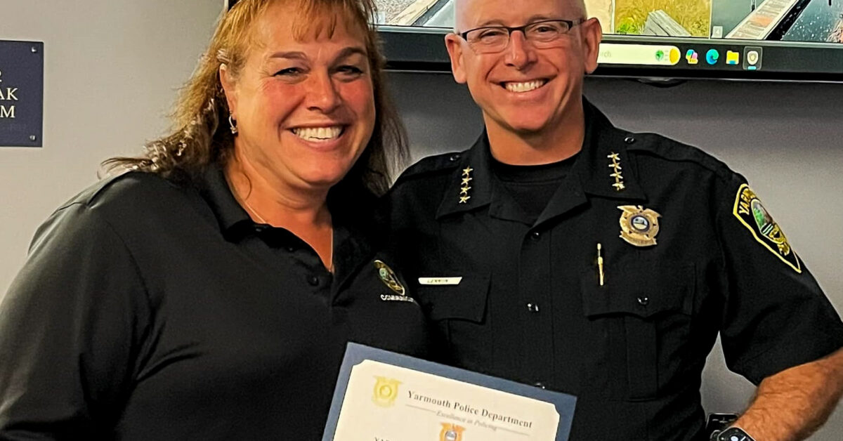 YARMOUTH PD DISPATCHER PRAISED FOR HELPING TO FIND VETERAN IN ...