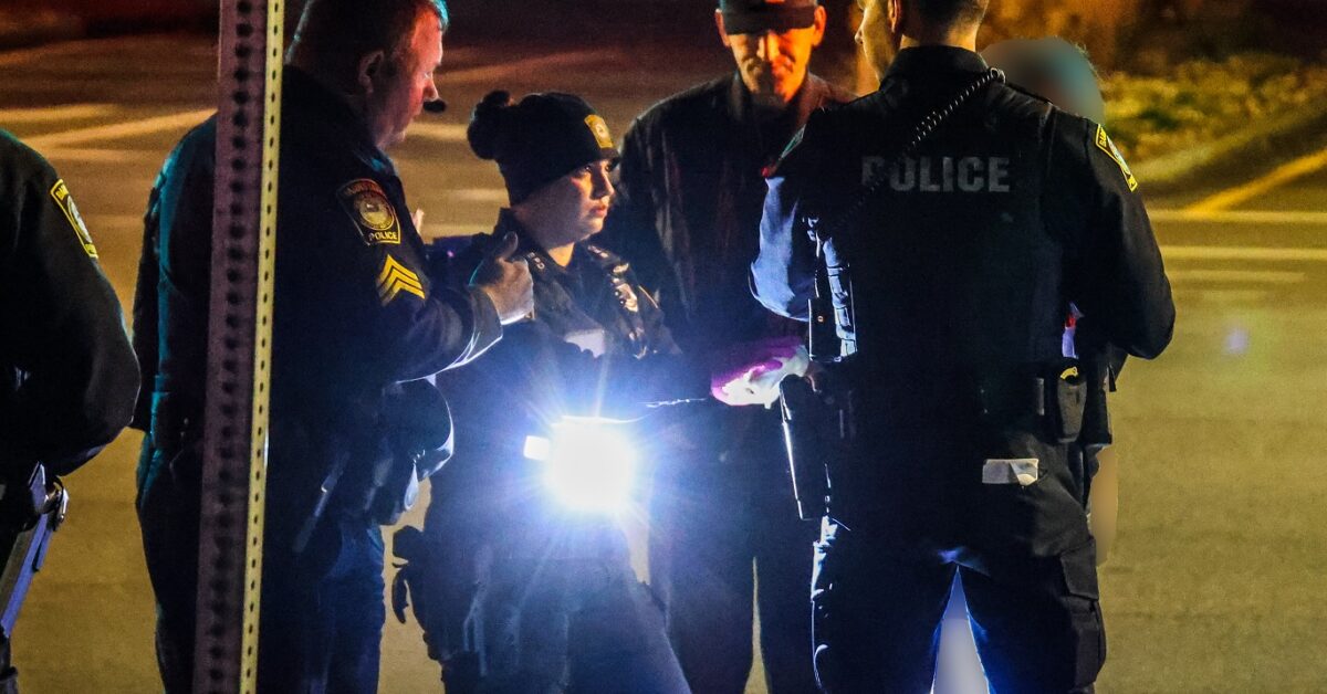 EARLY MORNING ASSAULT: Police Aid Bloodied Woman Flagging Cars ...